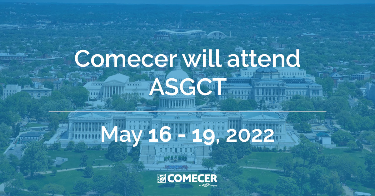 Comecer is attending ASGCT Annual Meeting