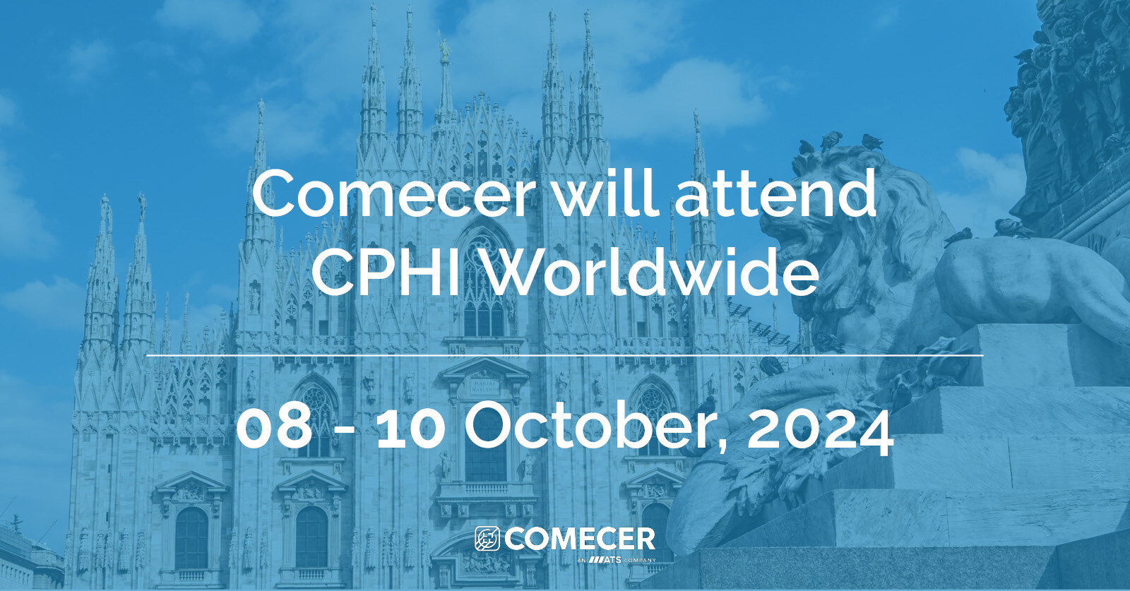 We're attending CPHI Worldwide 2024