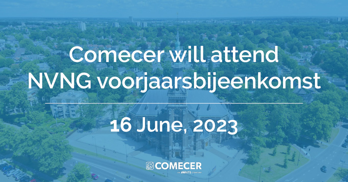 Comecer at the NVNG voorjaarsbijeenkomst