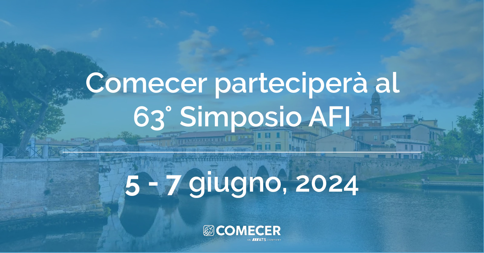 Comecer parteciperà al 63° Simposio AFI